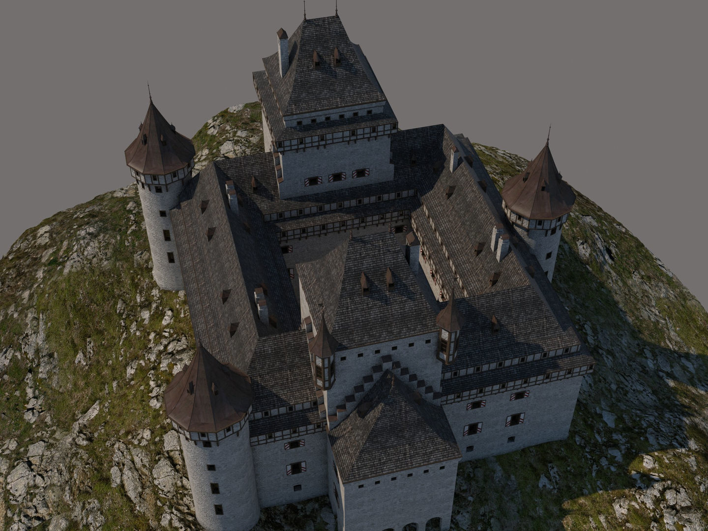 Castle 3D model | CGTrader