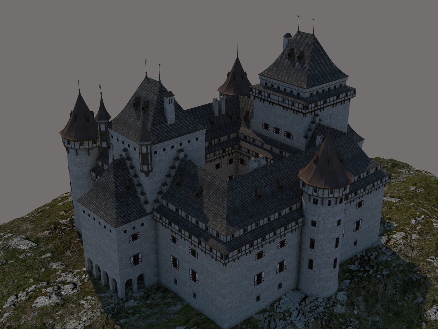 Castle 3D model | CGTrader