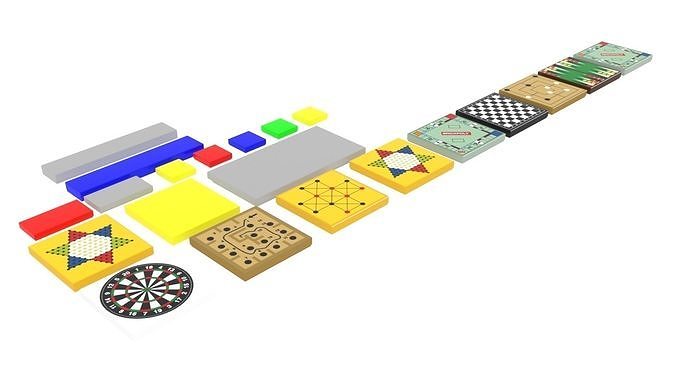 Lego Tiles 3D model | CGTrader