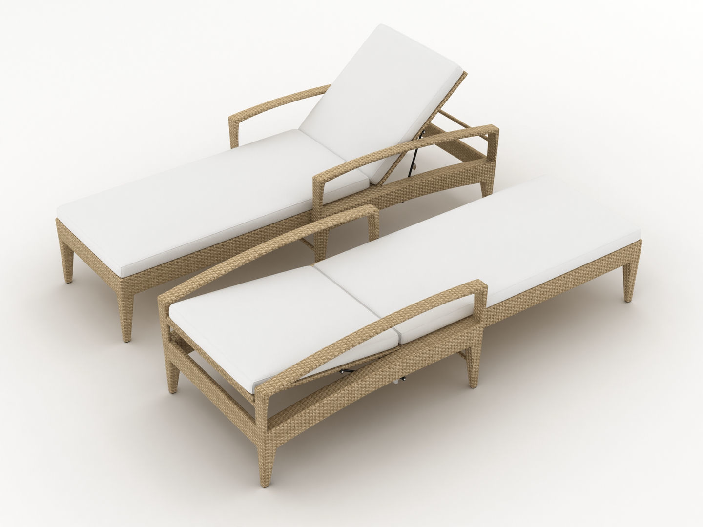 Dedon Panama Beach Chair 3D model | CGTrader