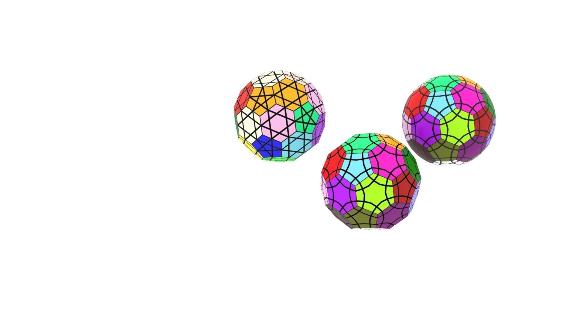 Tuttminx Set 3D model | CGTrader