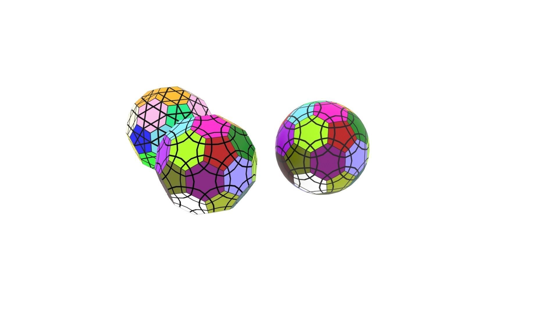 Tuttminx Set 3D model | CGTrader