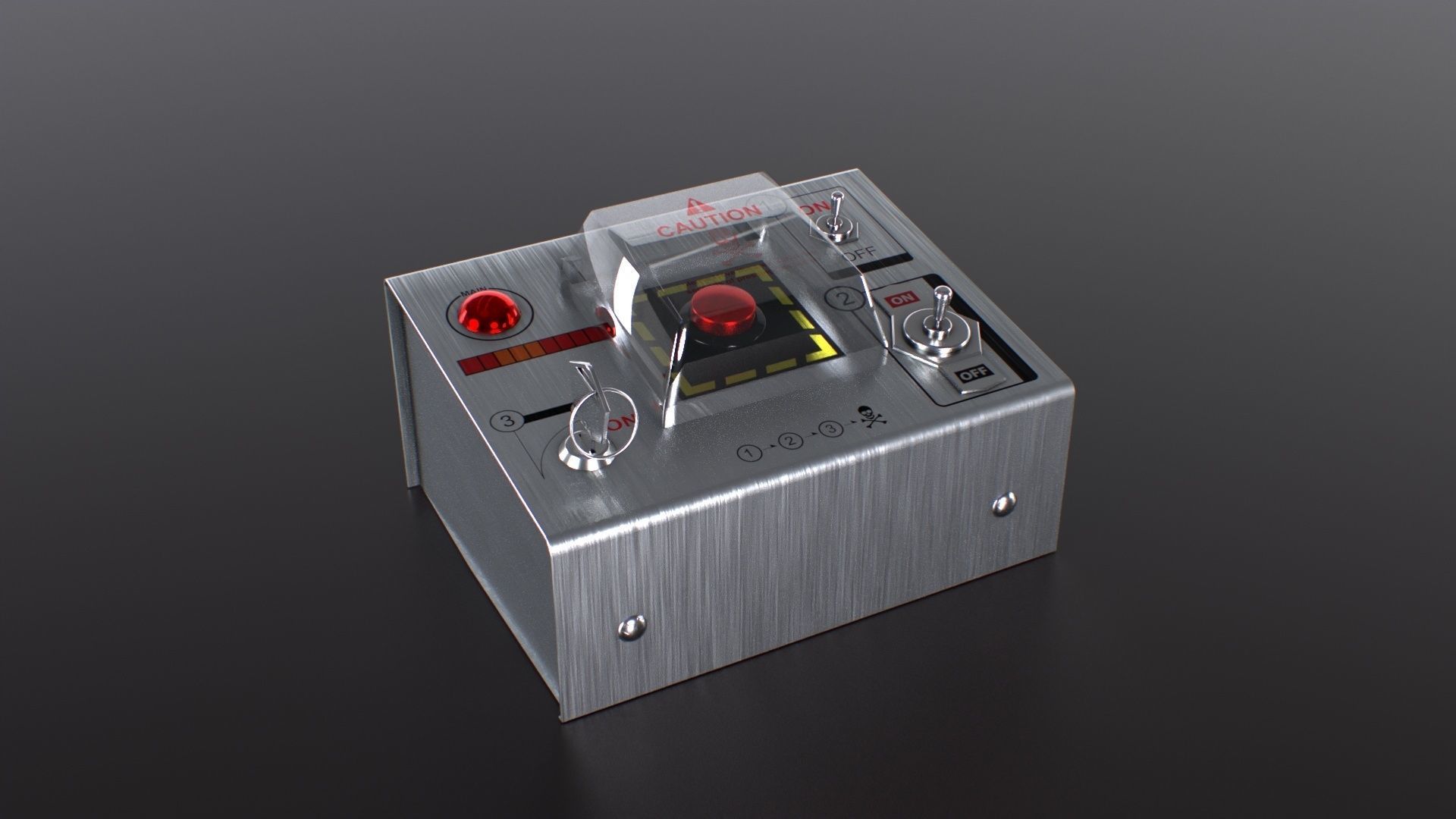 3D model Doomsday Device VR / AR / low-poly | CGTrader