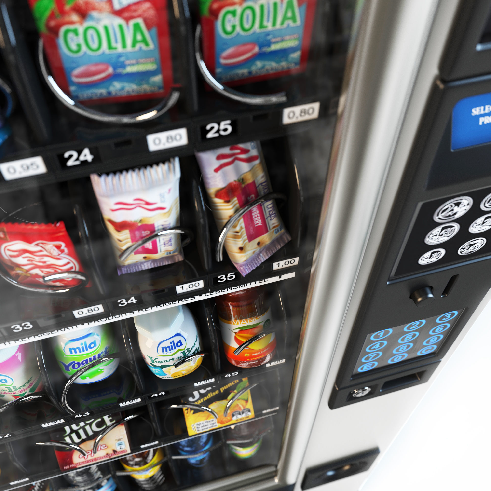 3D model Snack dispenser VR / AR / low-poly | CGTrader