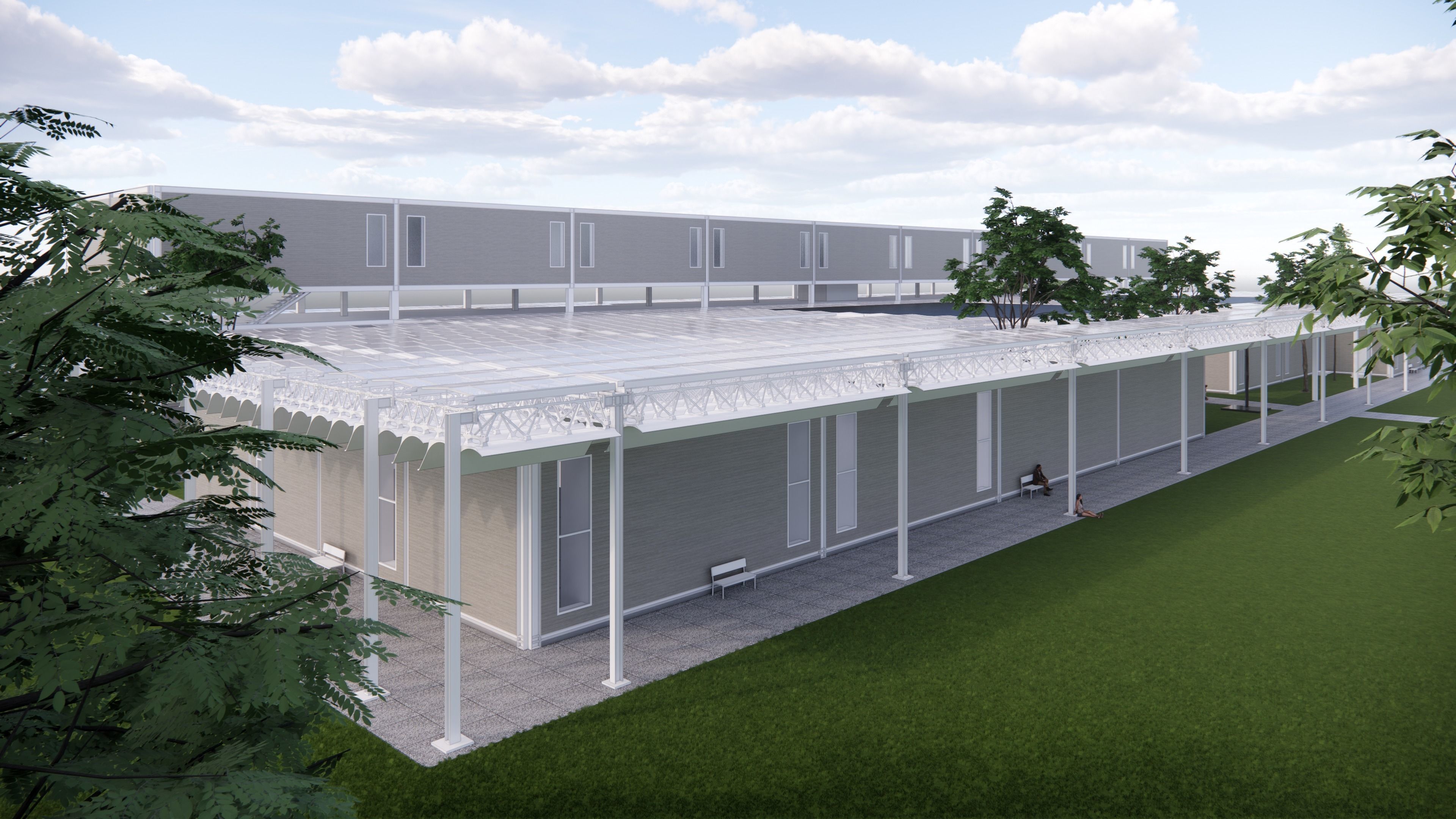 Menil Collection Entire Building 3D model | CGTrader