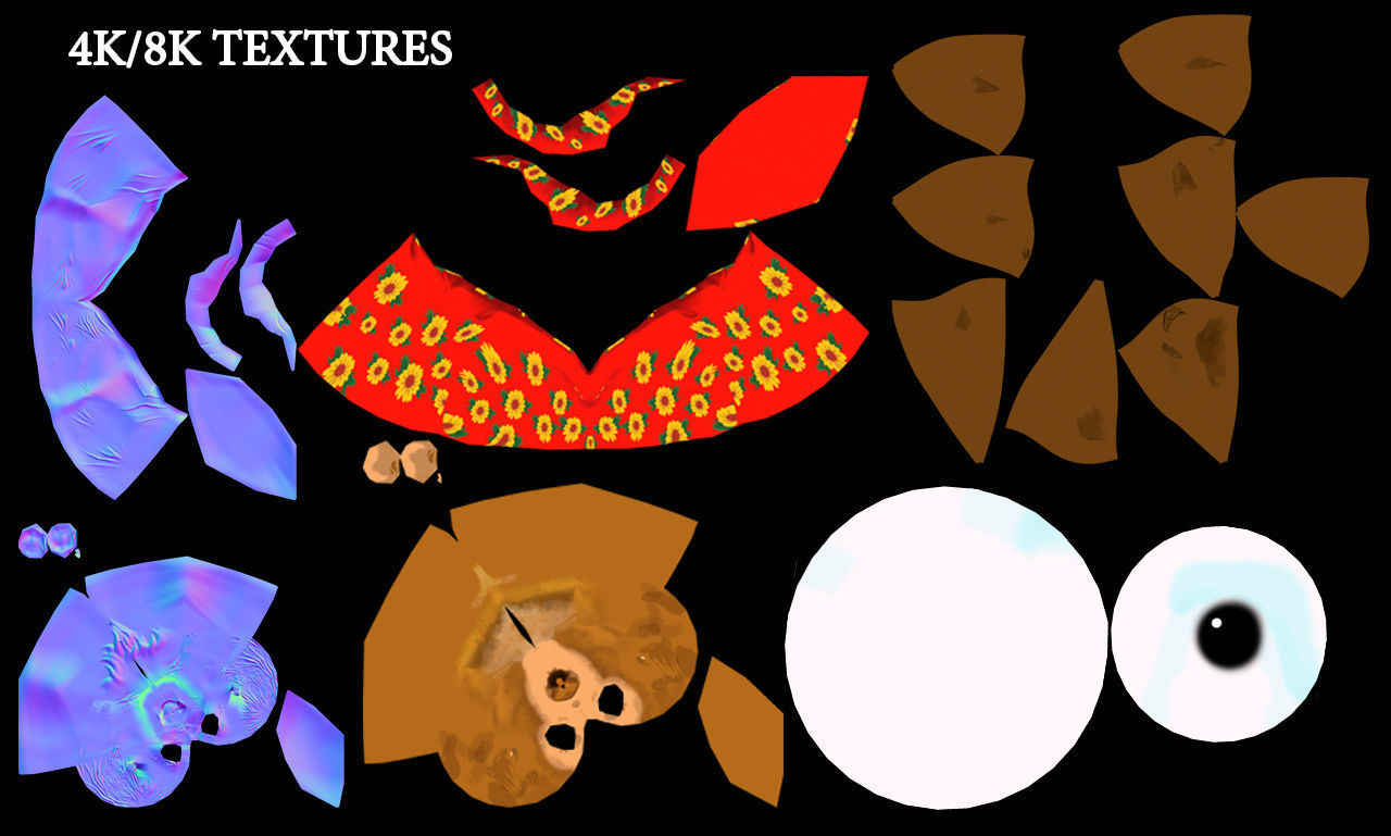 3D model Board Ape Character design VR / AR / low-poly | CGTrader