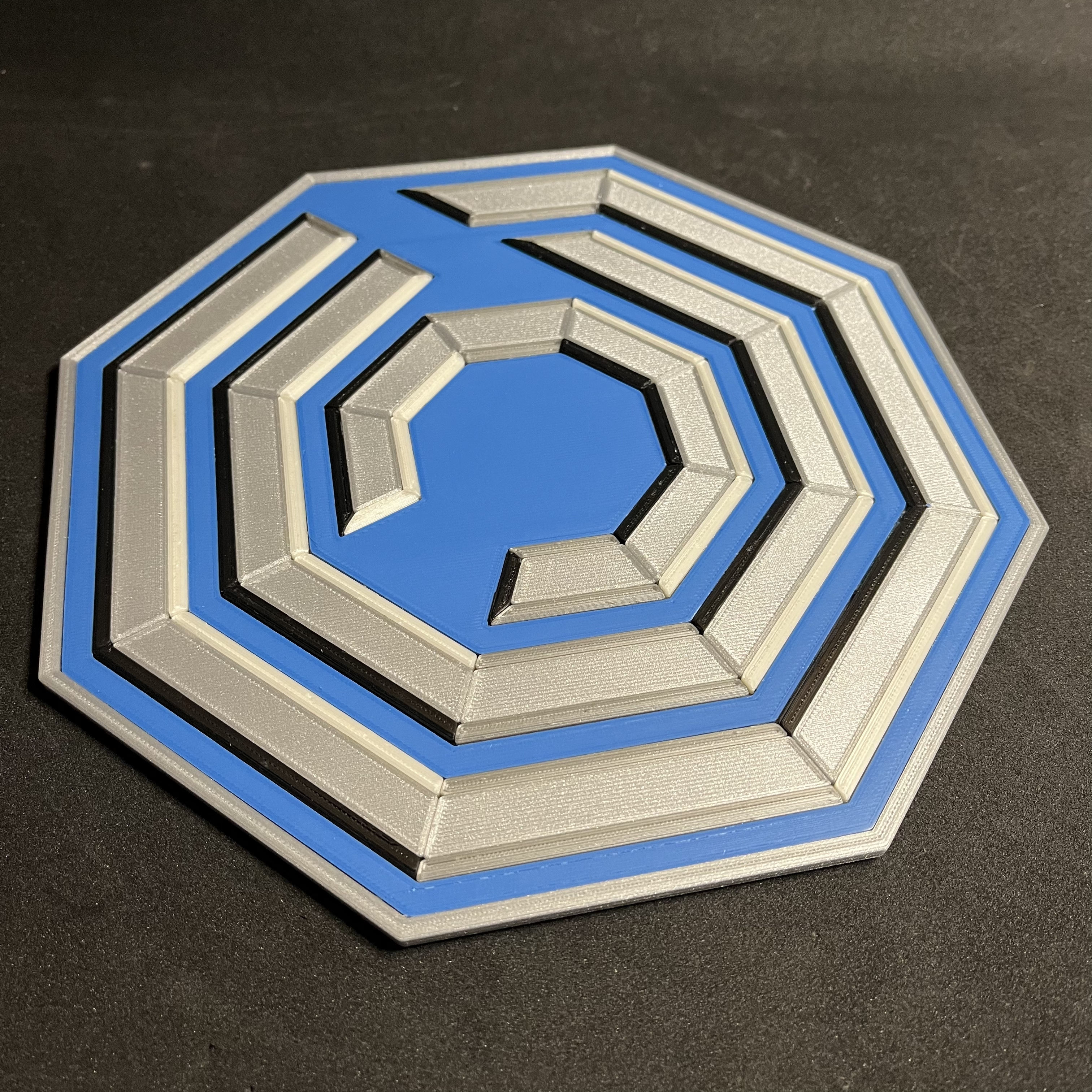 Robocop OCP Logo Wall Plaque 3D model 3D printable | CGTrader