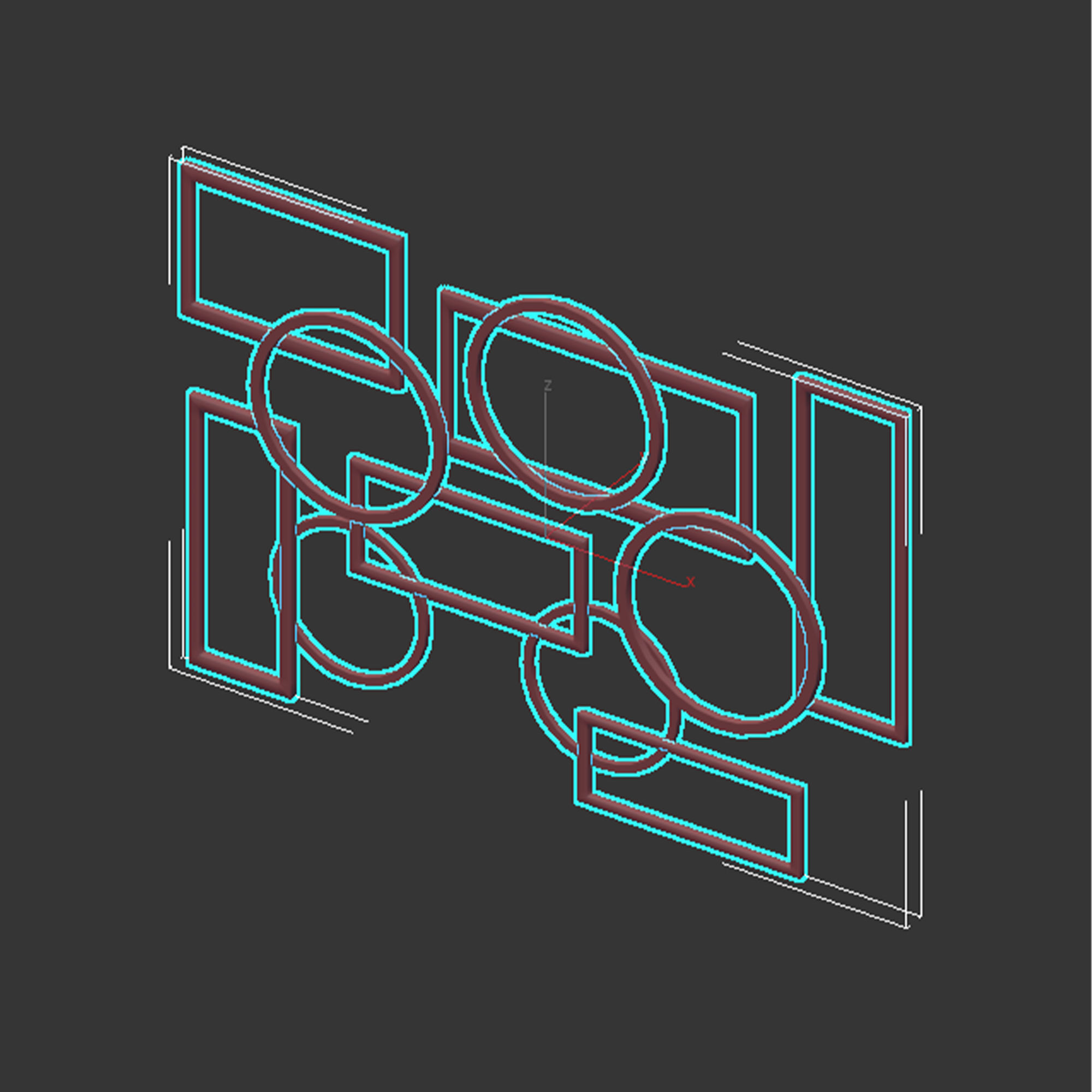 George oliver wall decor 3D model | CGTrader