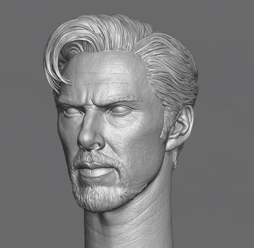 Dr Strange STL 3D model 3D printable | CGTrader