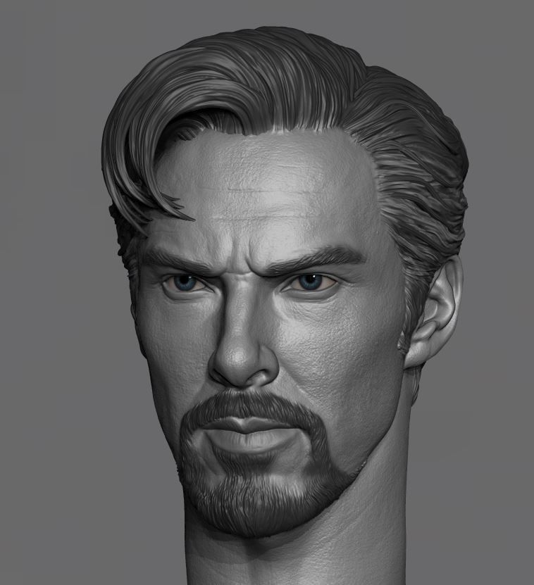 Dr Strange STL 3D model 3D printable | CGTrader