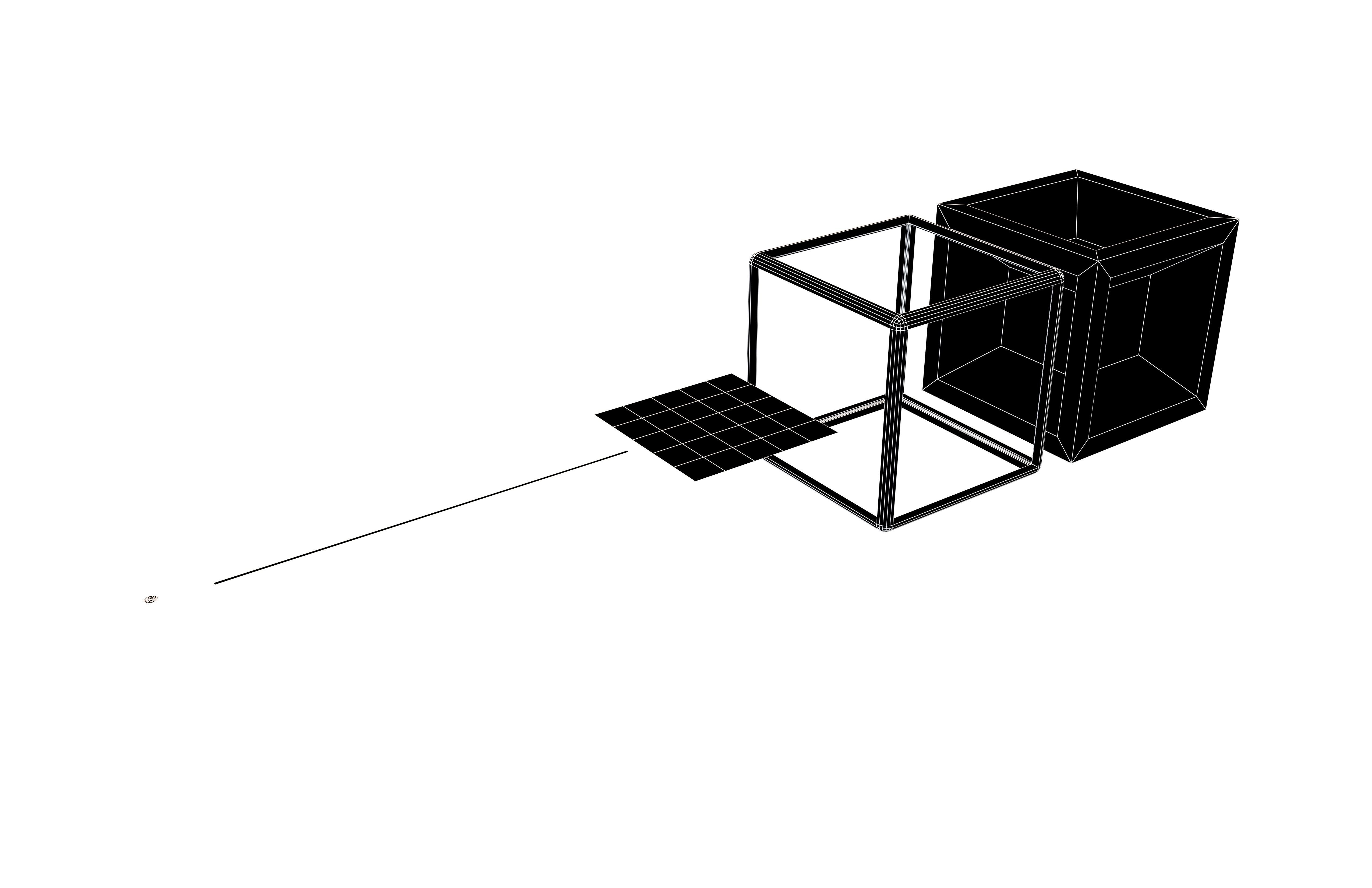 3D model Dimension 0 to 4 v1 001 VR / AR / low-poly | CGTrader