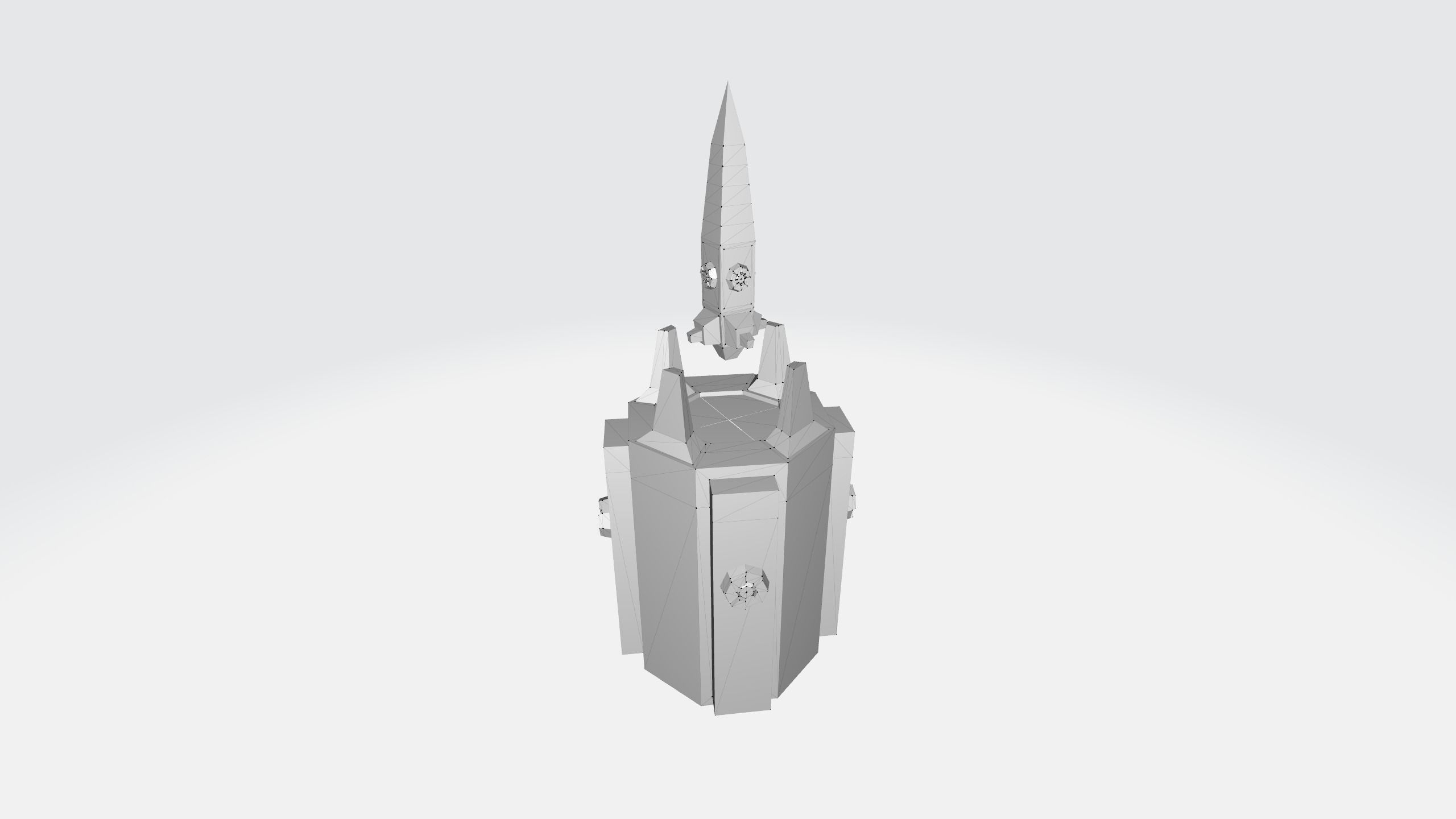 Nuke missile with silo free VR / AR / low-poly 3D model | CGTrader