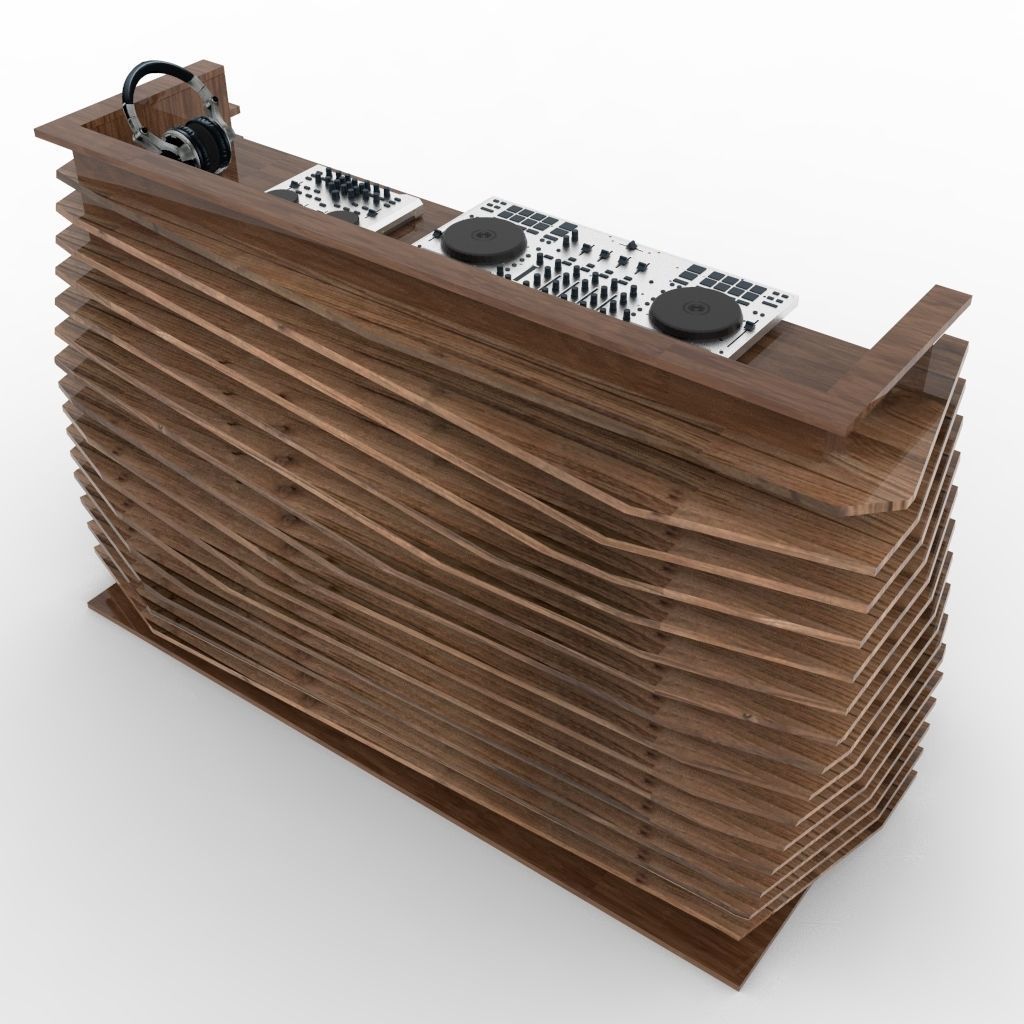 dj table 3D model | CGTrader