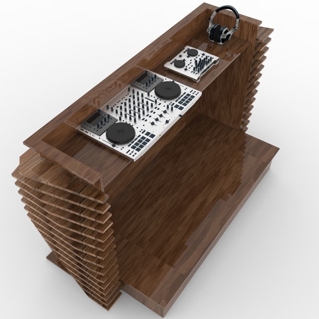 dj table 3D model | CGTrader