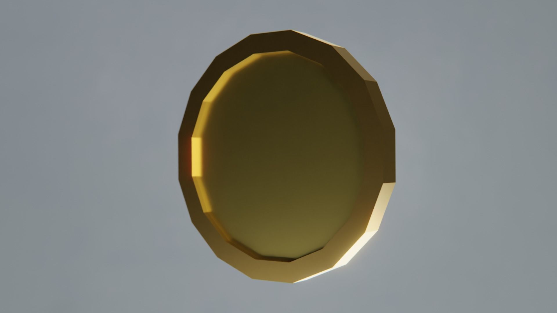 3D model Gold Coin VR / AR / low-poly | CGTrader