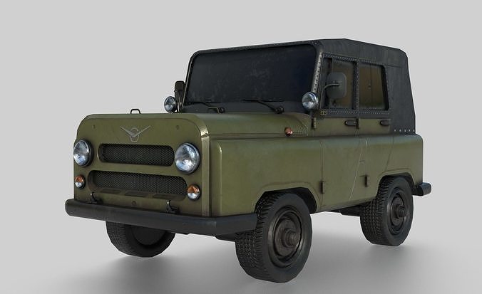 UAZ 469 3D model | CGTrader