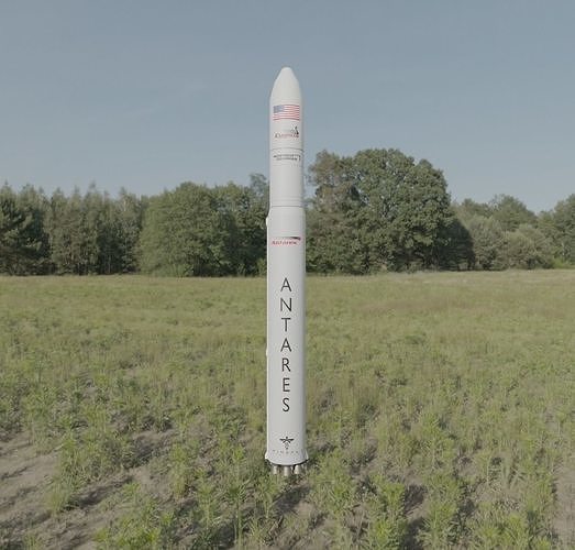 Antares Firefly 3D model | CGTrader