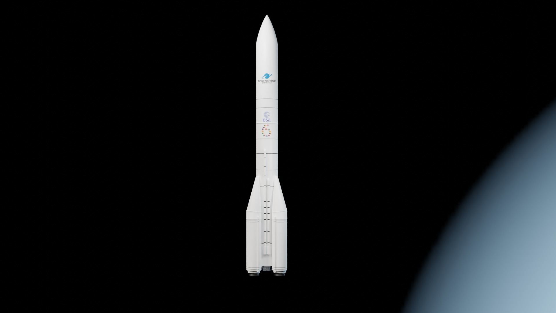 Ariane 6 Model - Updated 3D model | CGTrader