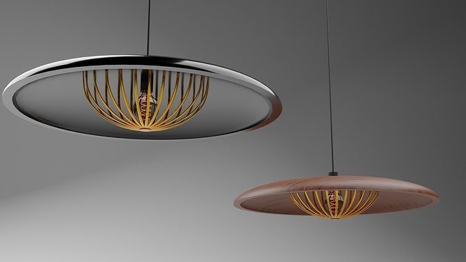 Decorative Ceiling Lamp - 2k textures 3D model | CGTrader