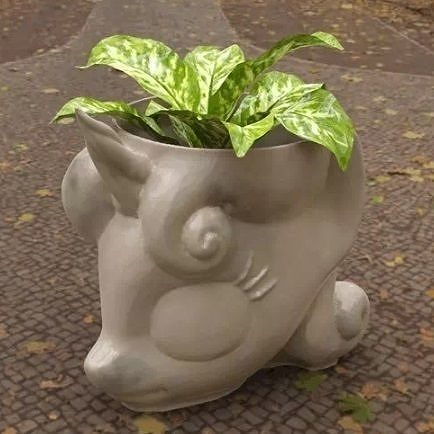 FLOWER POT little pony unicornio 3D model 3D printable | CGTrader