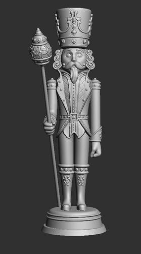 Nutcracker for print hobby toy 3D model 3D printable | CGTrader