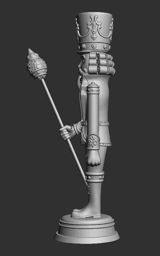Nutcracker for print hobby toy 3D model 3D printable | CGTrader