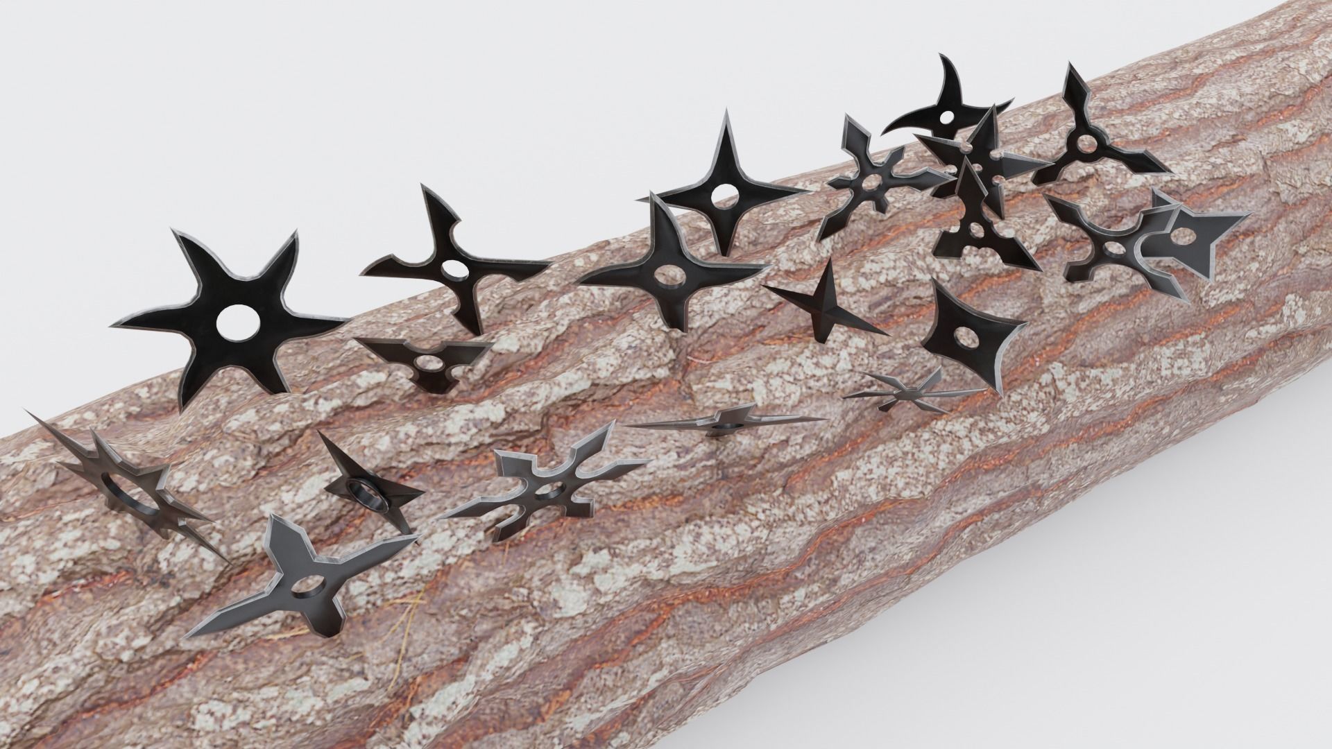 3D model Shurikens Pack VR / AR / low-poly | CGTrader