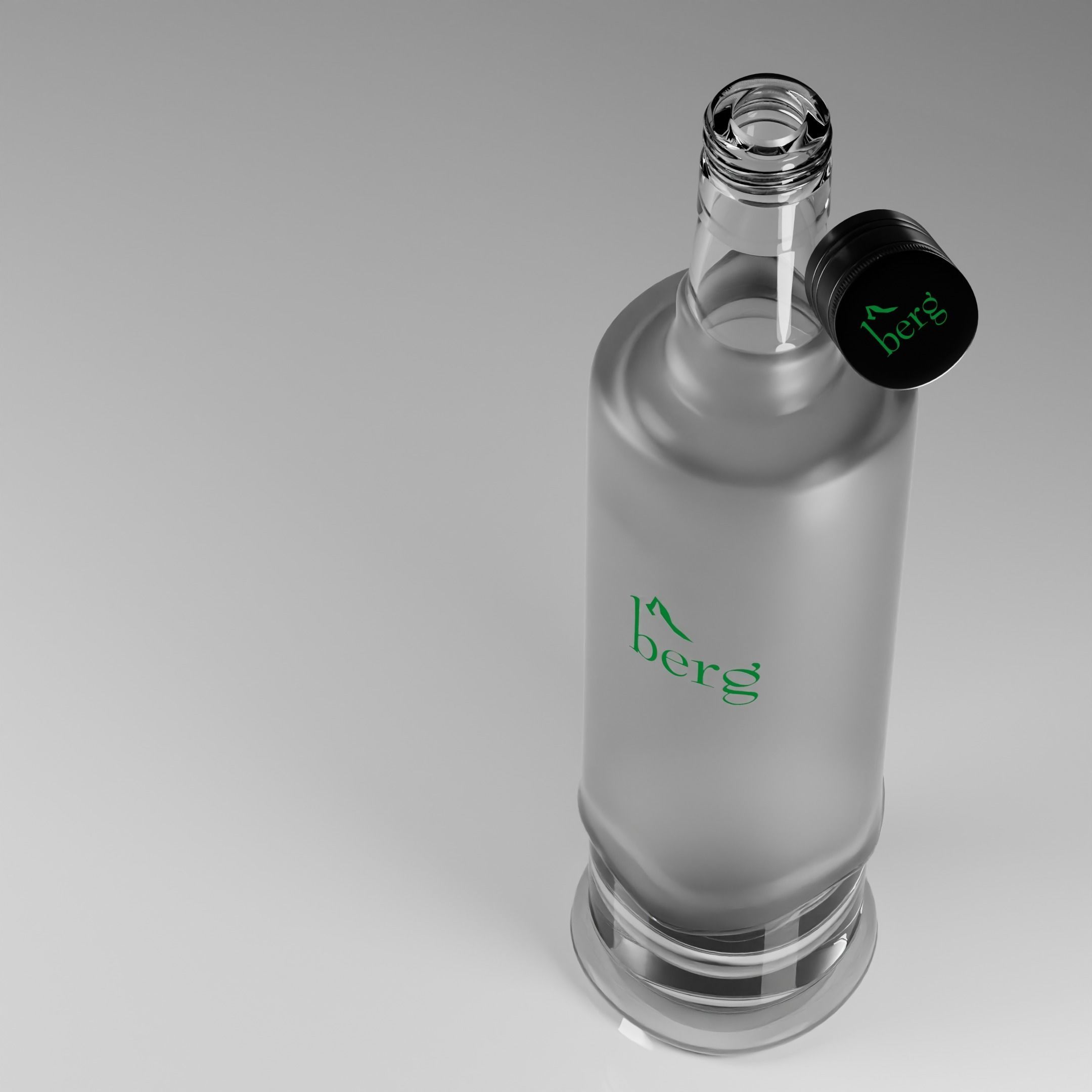 Berg bottle free 3D model | CGTrader
