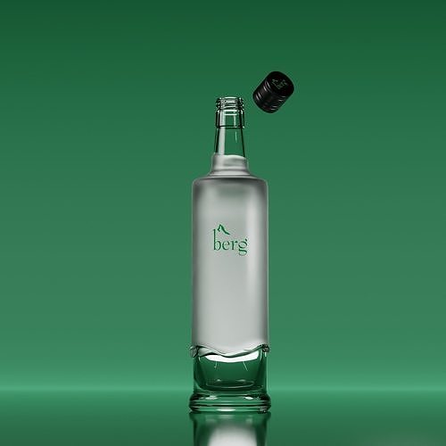 Berg bottle free 3D model | CGTrader