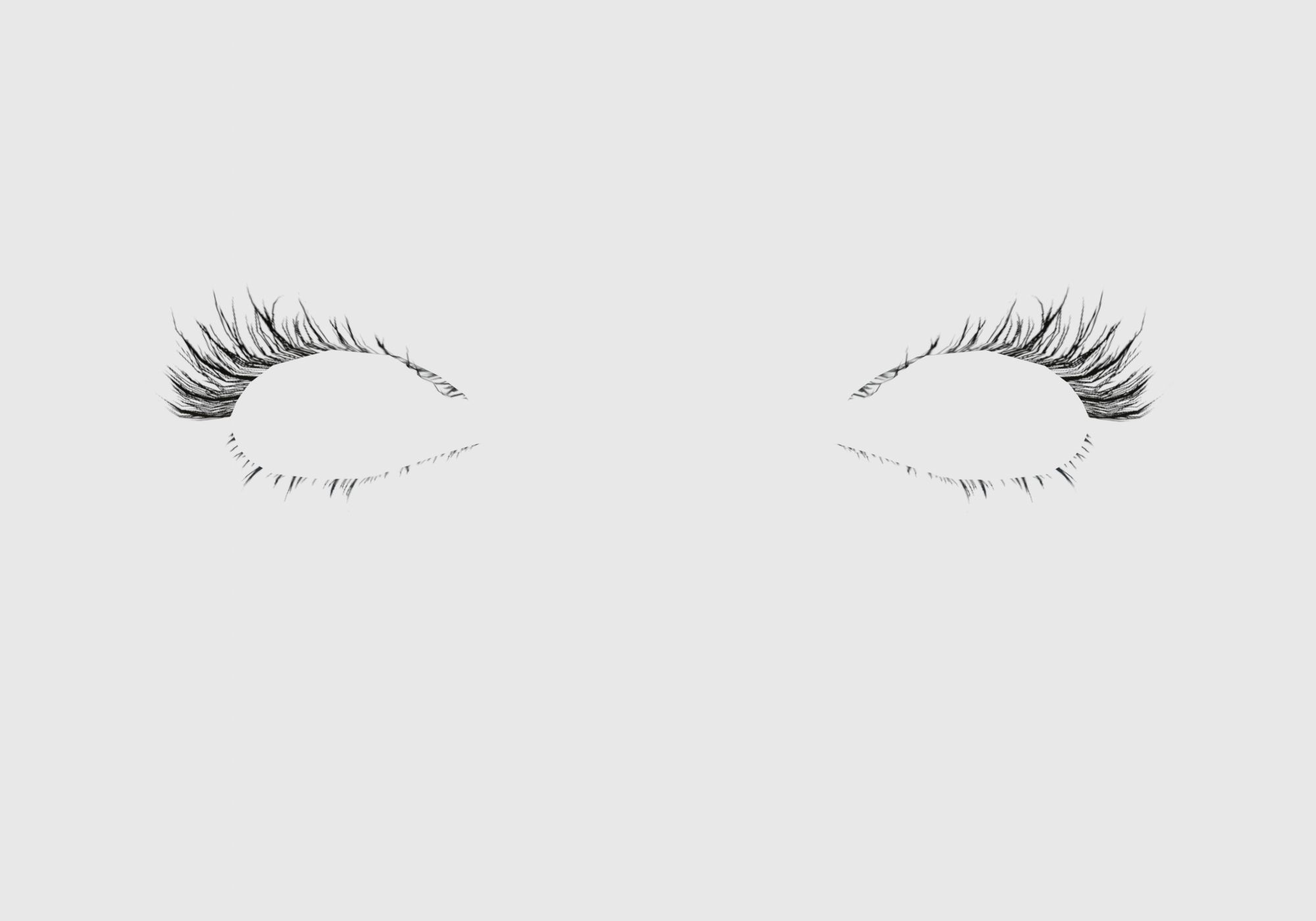 Middle Long Eyelashes 3D model | CGTrader
