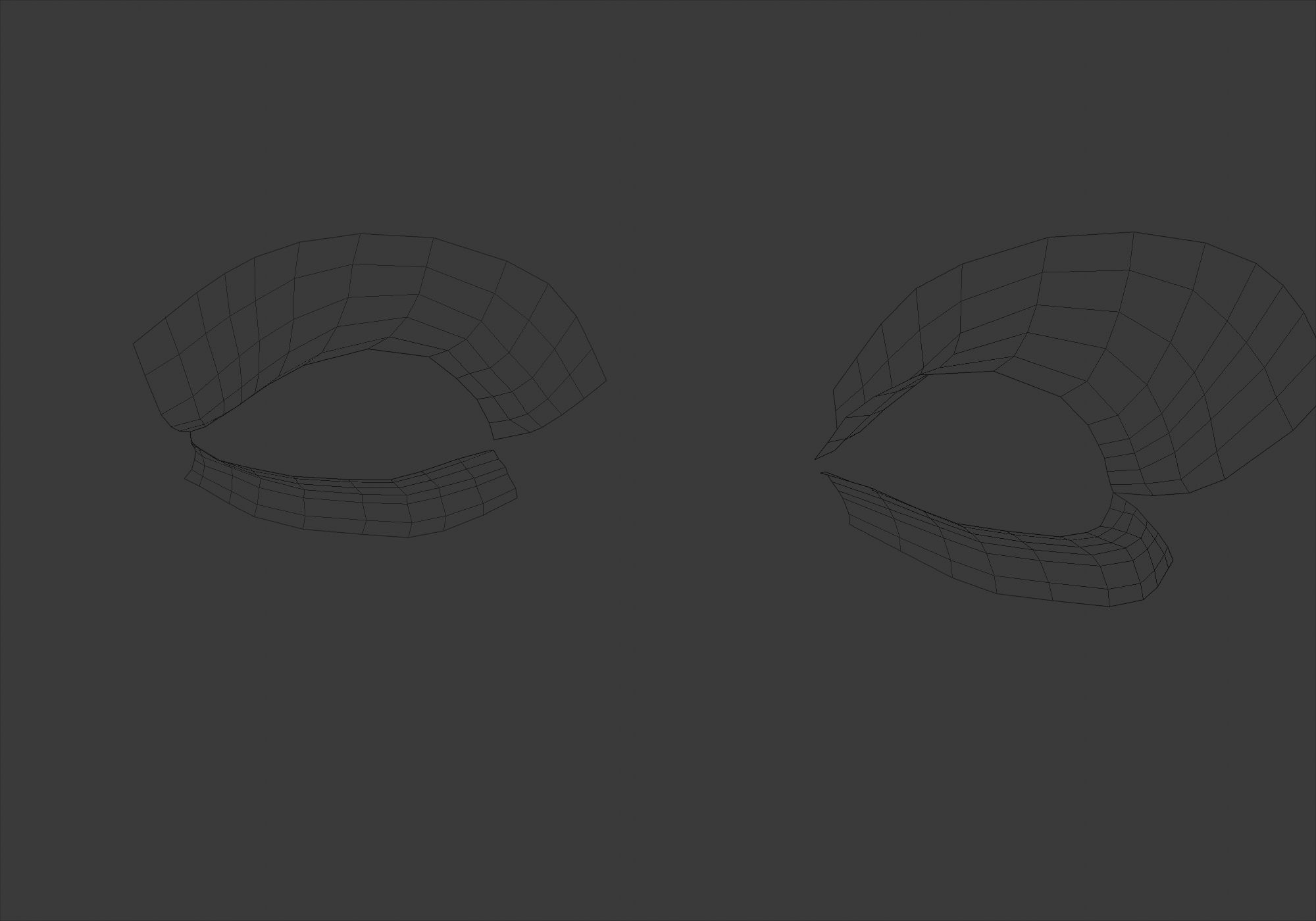 Basic Long Eyelashes 3D model | CGTrader