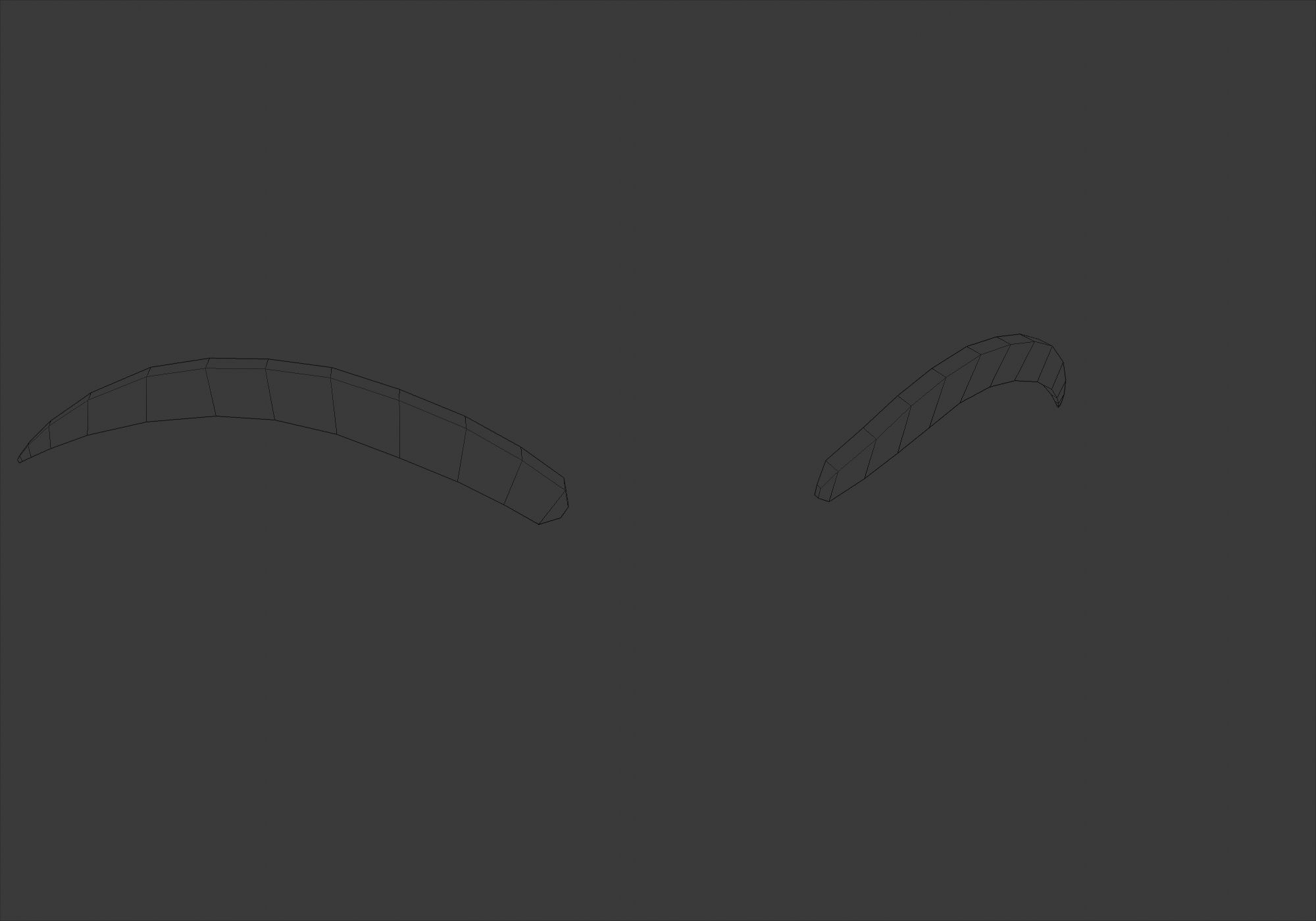 Basic Cartoon Eyebrow 3D model | CGTrader