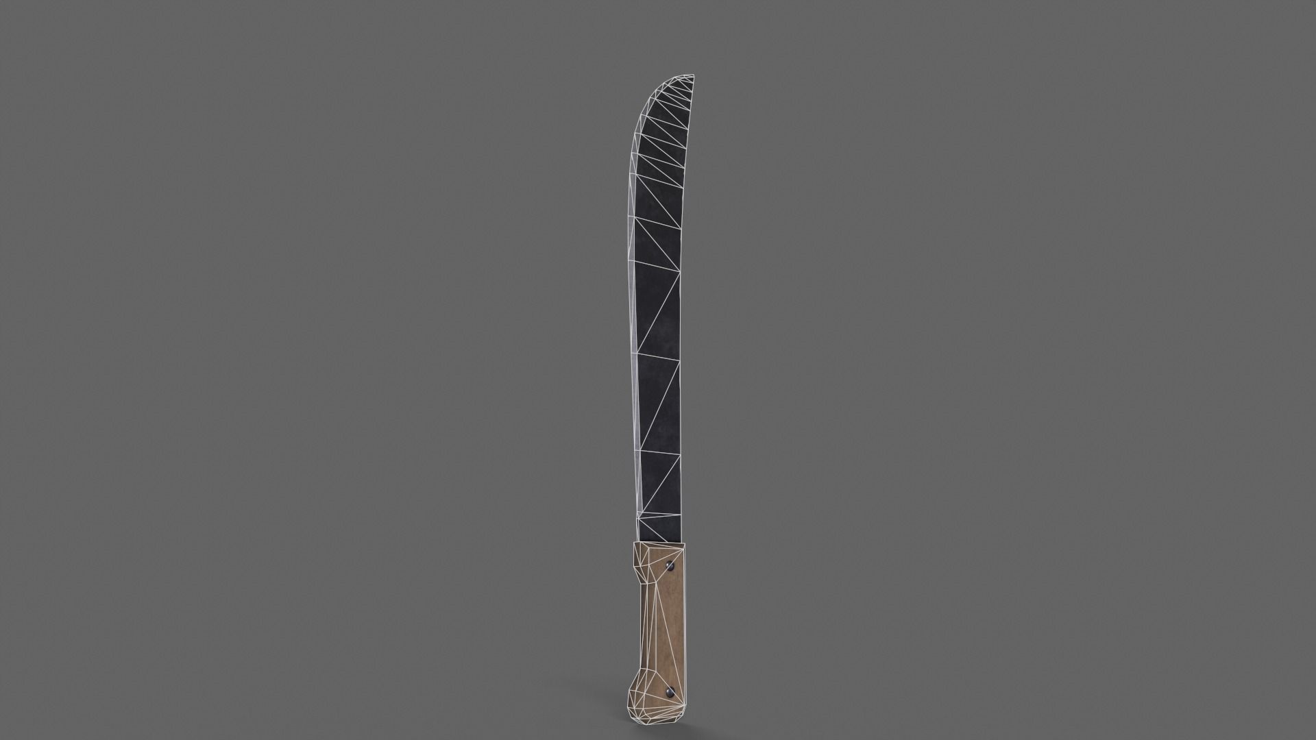 3D model PBR Machete V2a VR / AR / low-poly | CGTrader