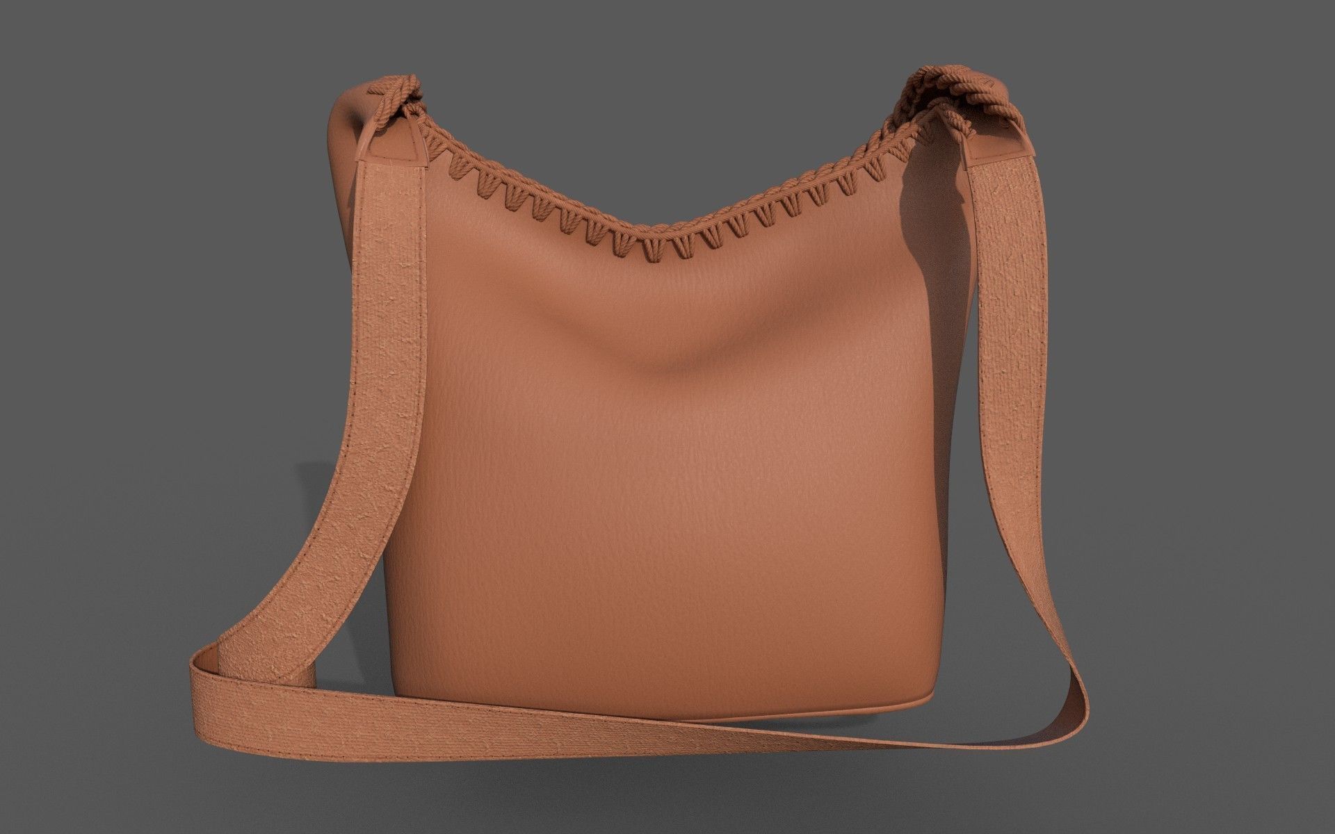 bag 2 tan leather backpack free VR / AR / low-poly 3D model | CGTrader