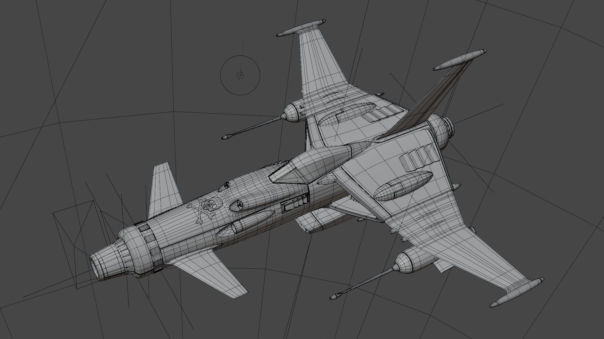 Space Wolf SW-190 3D model | CGTrader