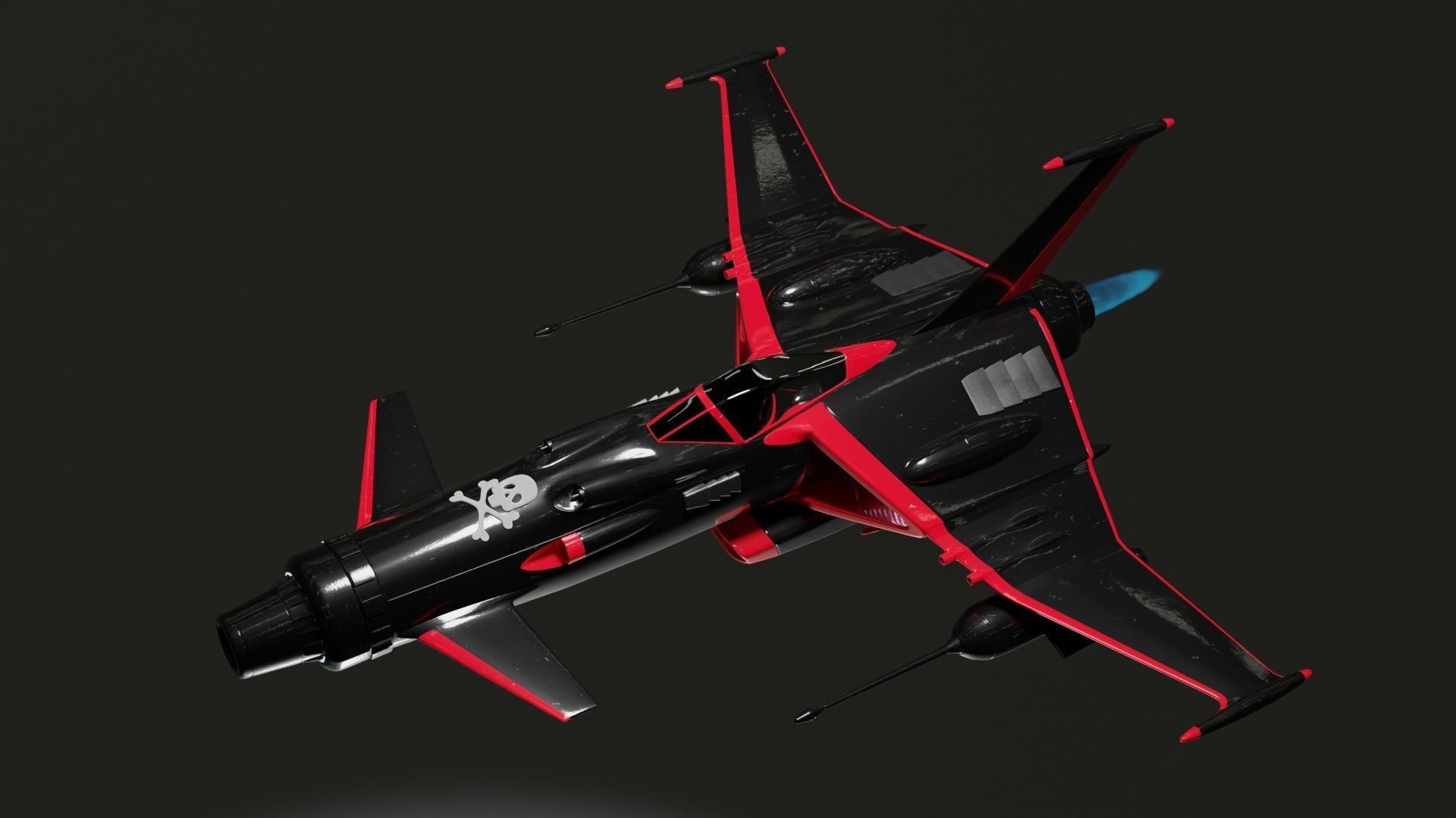 Space Wolf SW-190 3D model | CGTrader