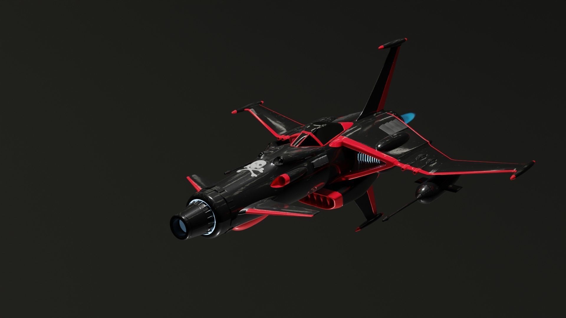 Space Wolf SW-190 3D model | CGTrader