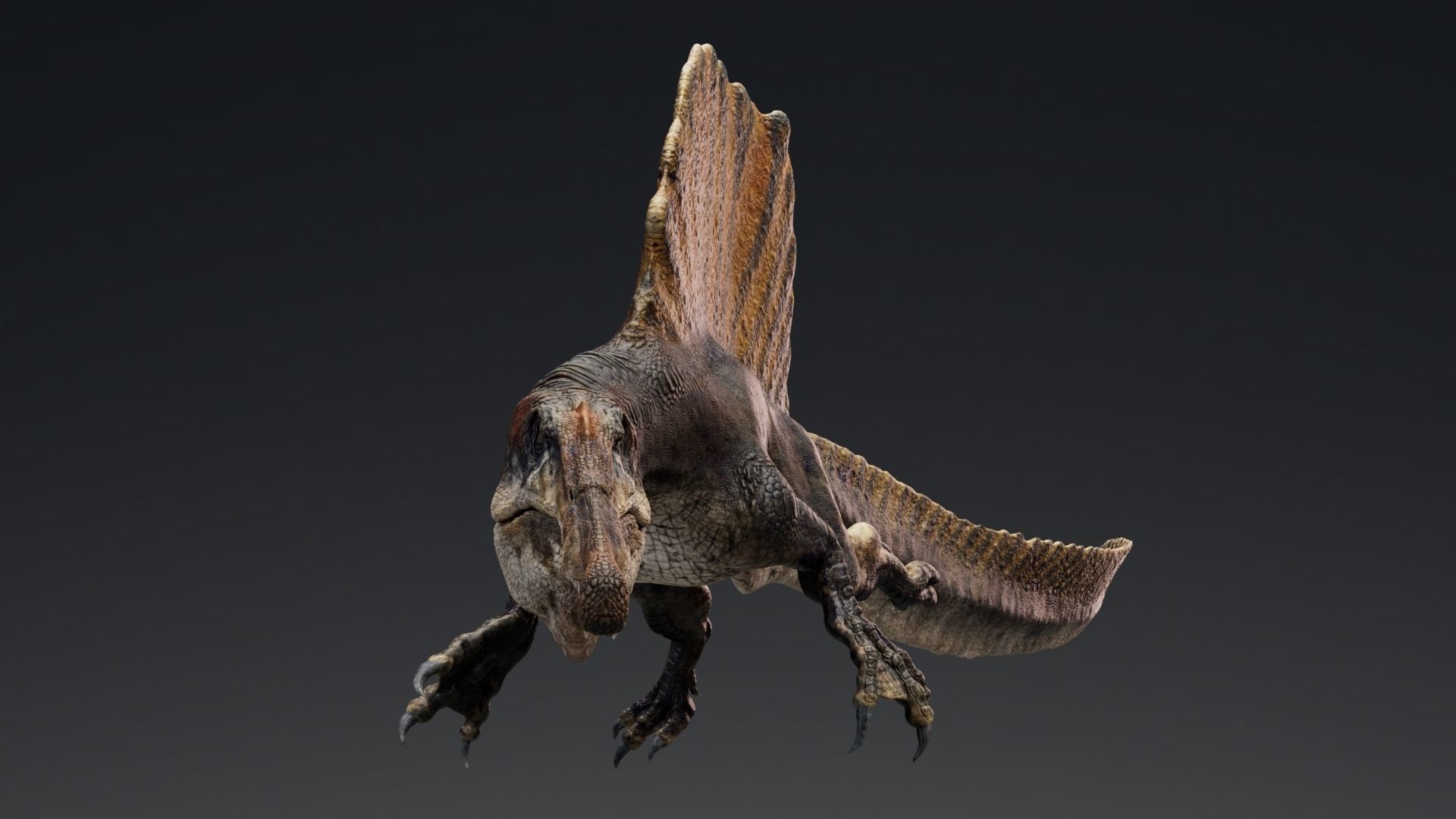 3D model Spinosaurus 2020 Unreal Engine and Unity Projects VR / AR ...