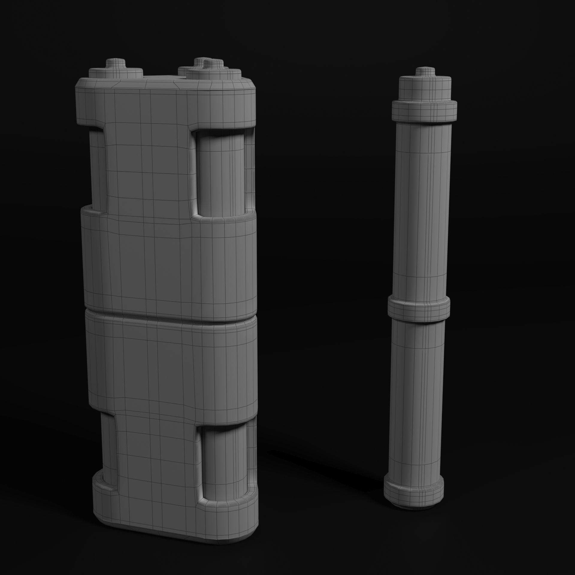 Sci-Fi Futuristic Power Cell 3D model | CGTrader