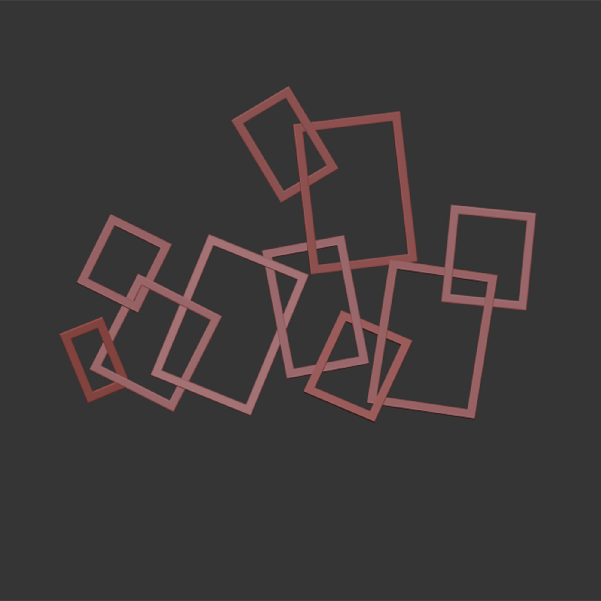 Cole Grey Metal Wall Decor 3D model | CGTrader