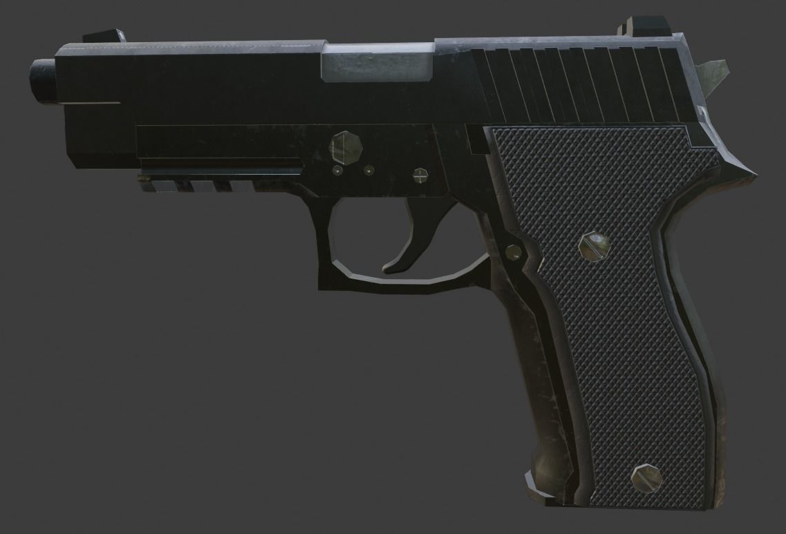 3D model Sig Sauer P226 VR / AR / low-poly | CGTrader
