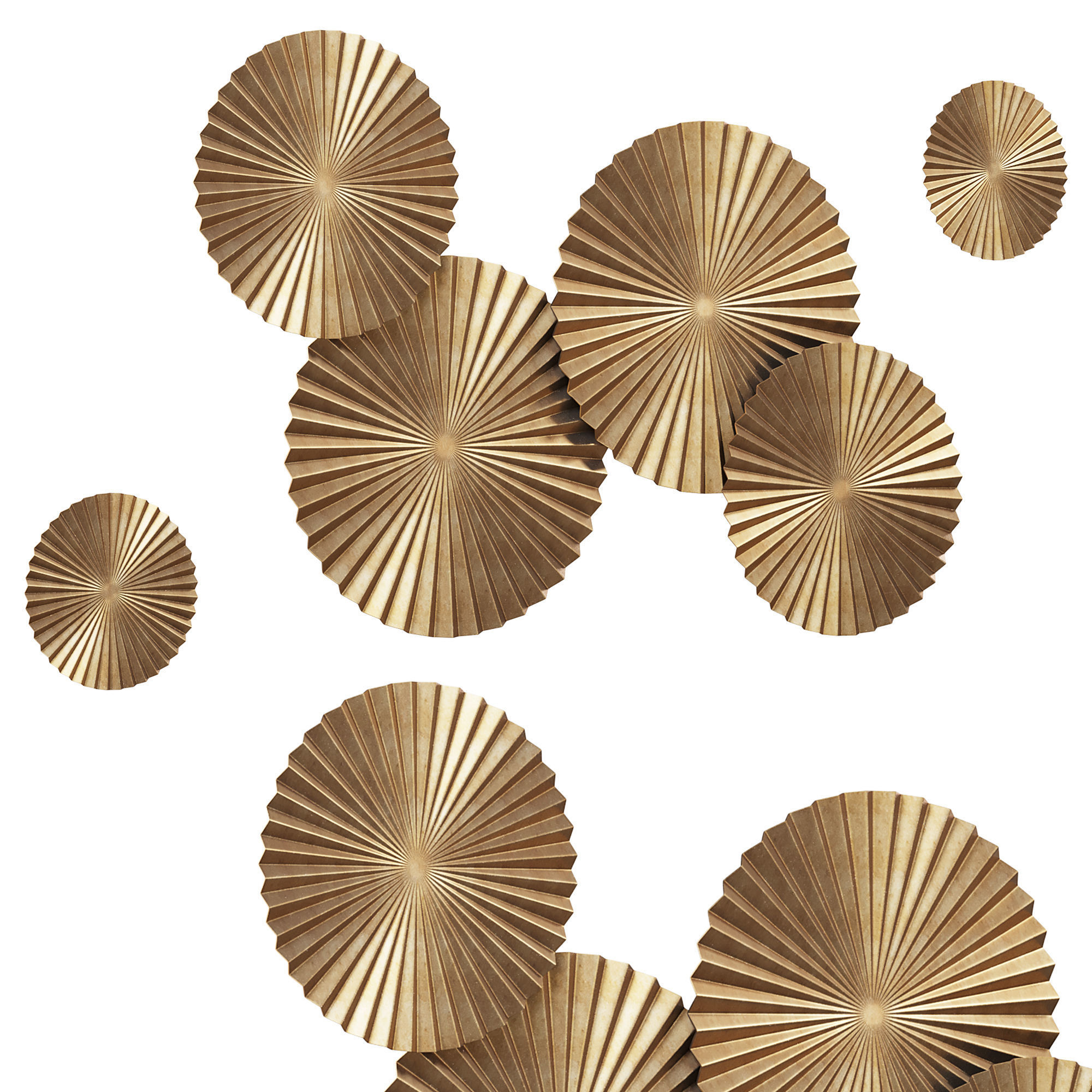 Everly quinn 6 piece sunburst 3D model | CGTrader