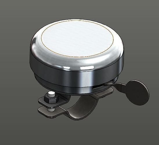 bell for bicycle 3D model | CGTrader