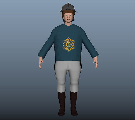 Character 3D model | CGTrader