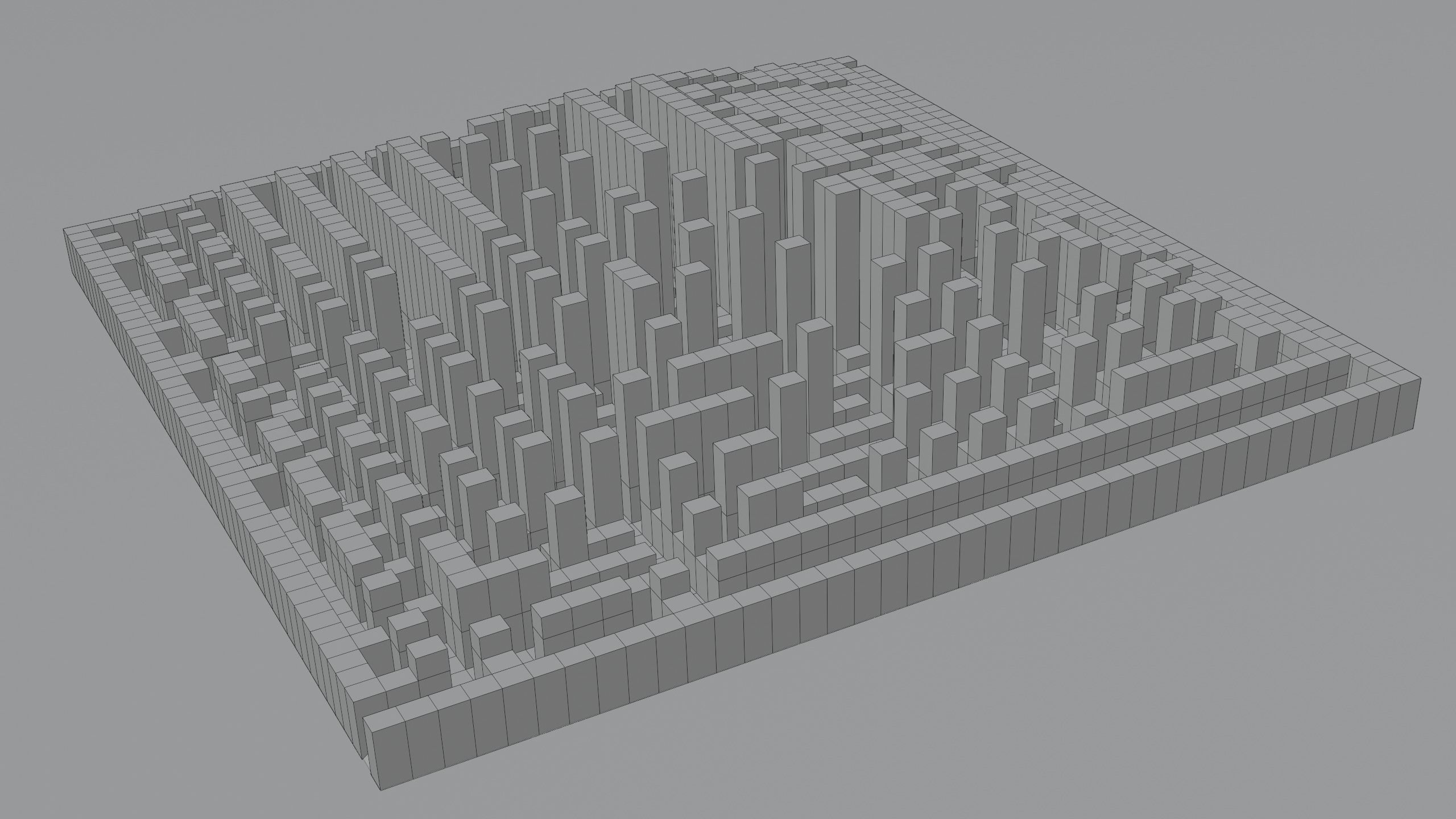 3D model Pyramid Maze Low Poly VR / AR / low-poly | CGTrader