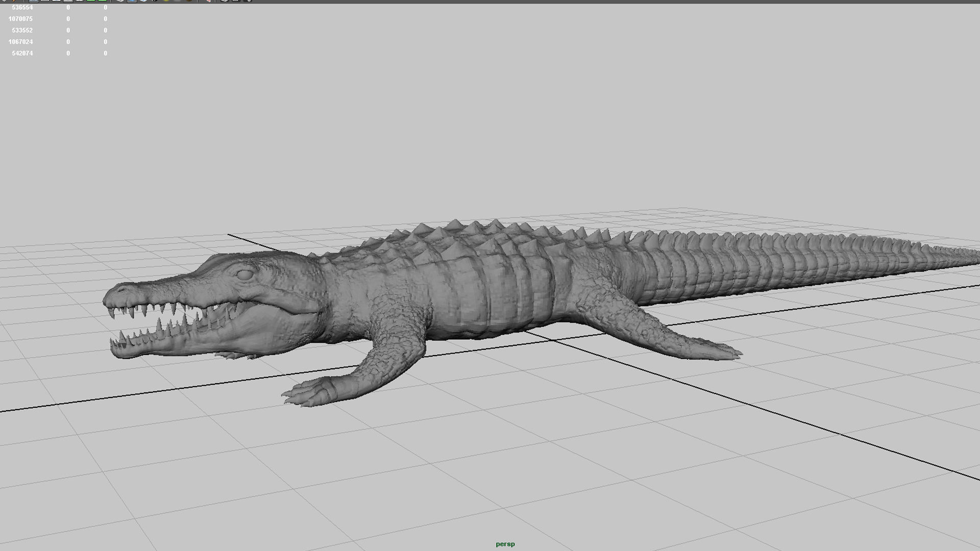 crocodile 3d model alligator 3D model | CGTrader