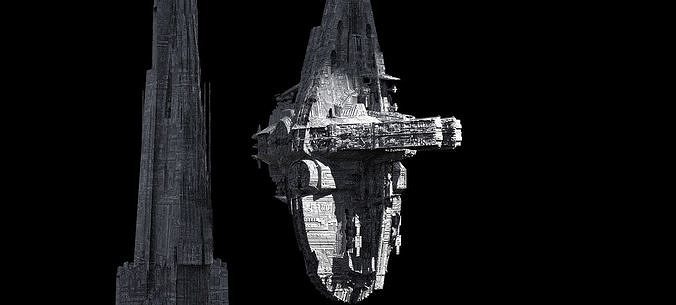 Jupiter Scouter Ship 8 3D model | CGTrader