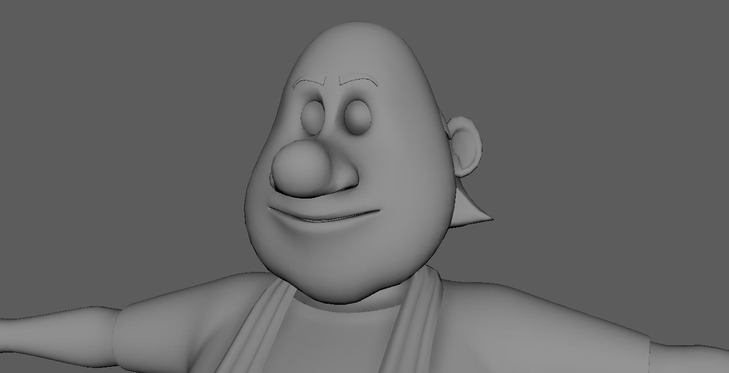 gopal bhar free 3D model | CGTrader