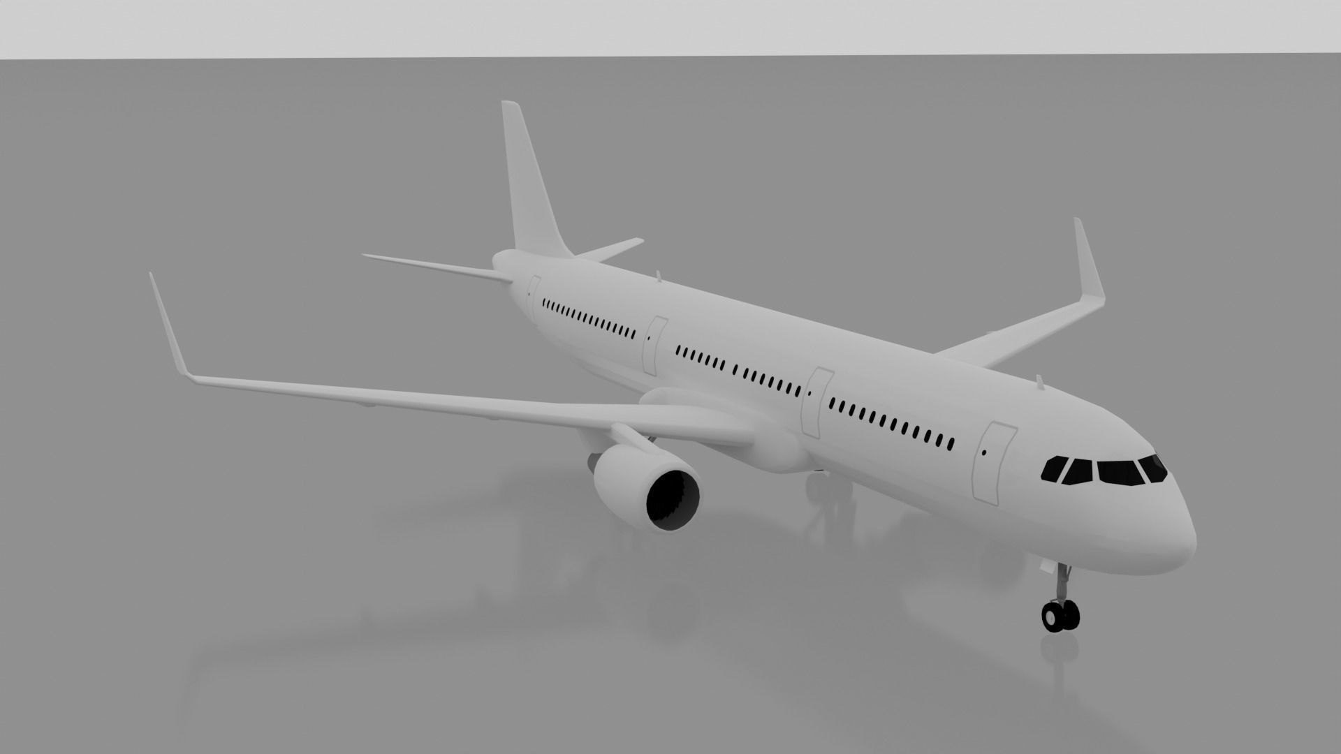 Airbus A321-200 3D model | CGTrader