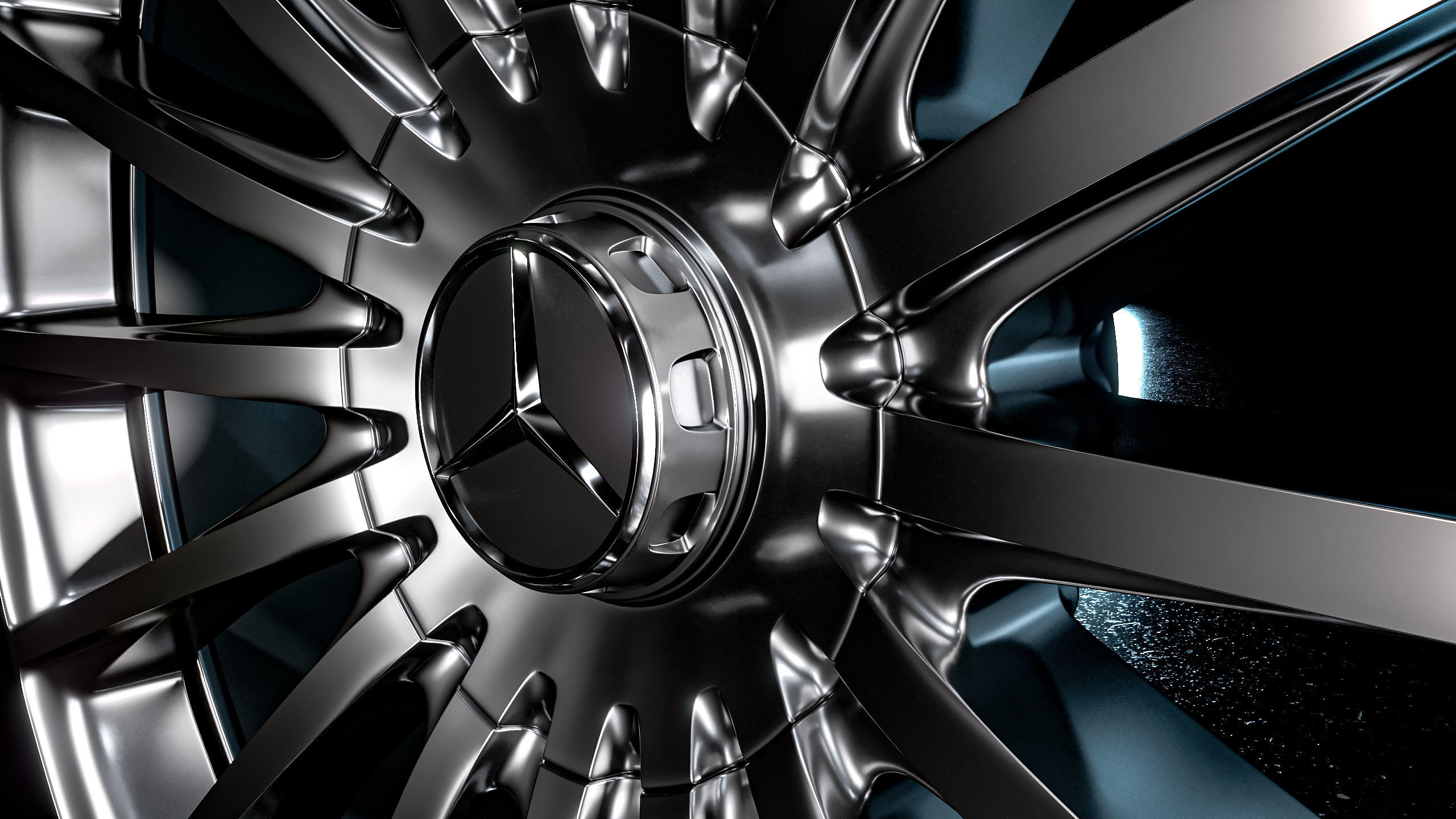 Wheel Mercedes S65 Forged AMG 3D model | CGTrader